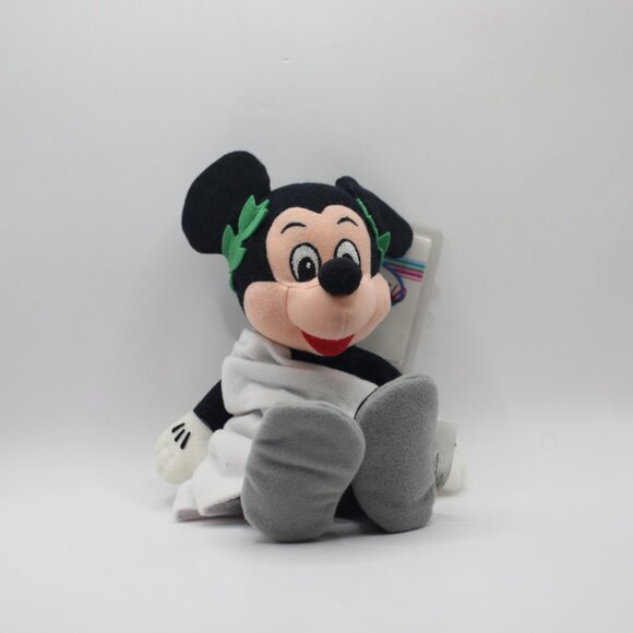 Disney | Toys | Vintage Toga Mickey Mouse Bean Bag Plush Stuffed Animal ...